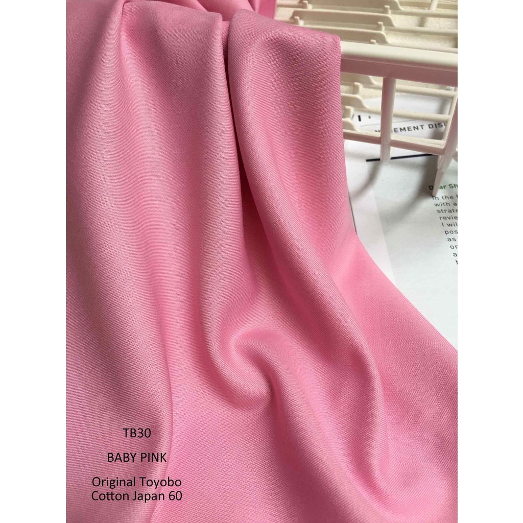 Part 1 Original Toyobo/German Cotton Japan (Harga utk 0.5m) bidang 60 ...