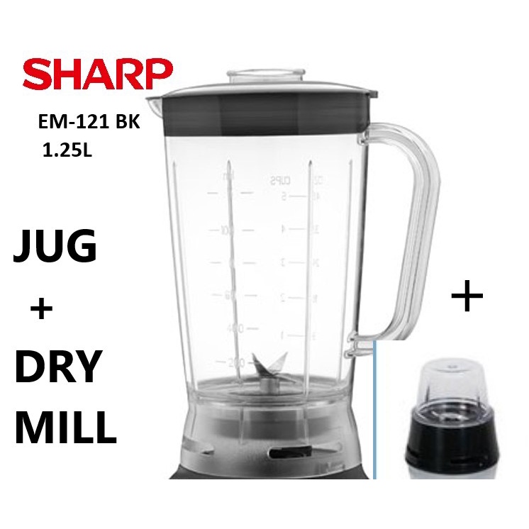 SPAREPART FOR BLENDER SHARP EM-121 (WHITE COLOUR) | Shopee Malaysia