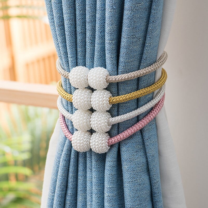 【Ready Stock】Y058 Nordic style curtain strap a pair of binding rope ...