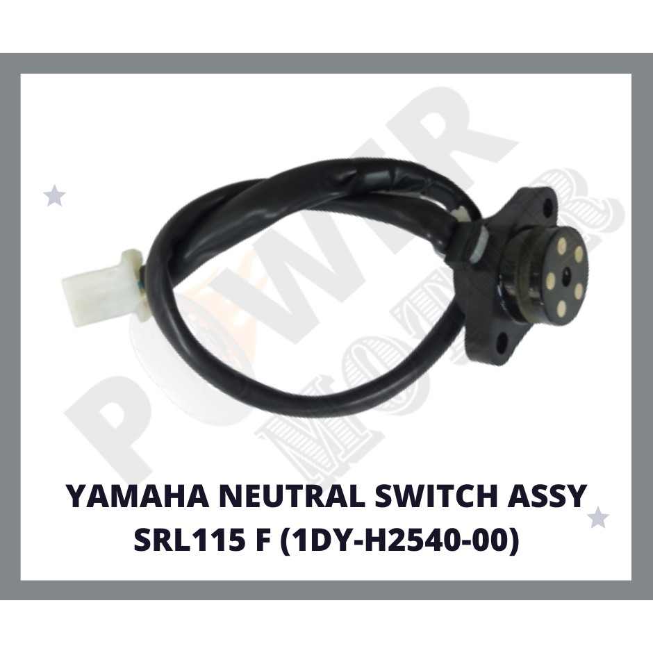 YAMAHA NEUTRAL SWITCH ASSY SRL115 F (1DY-H2540-00) | Shopee Malaysia