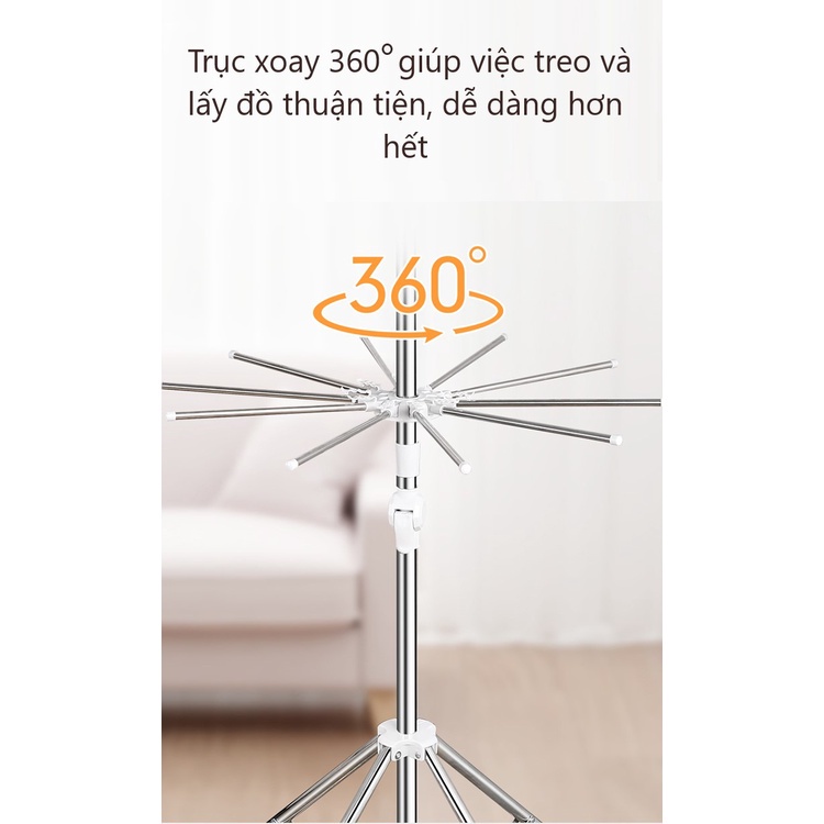 Smart 3-tier stainless steel multi-purpose baby clothes drying rack ...
