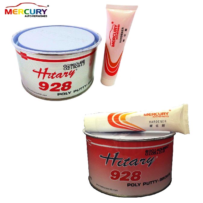 1KG NISSAN HITARY 928 POLY PUTTY WITH HARDENER / SIMEN KERETA / MERCURY ...