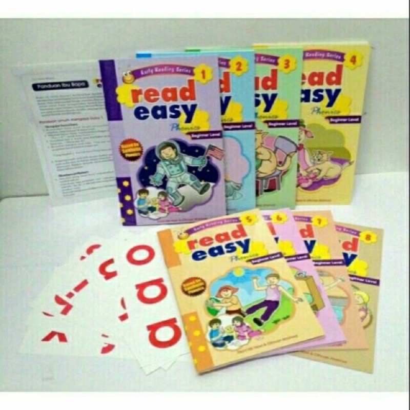 READ EASY PHONICS BEGINNER LEVEL PRASEKOLAH | Shopee Malaysia