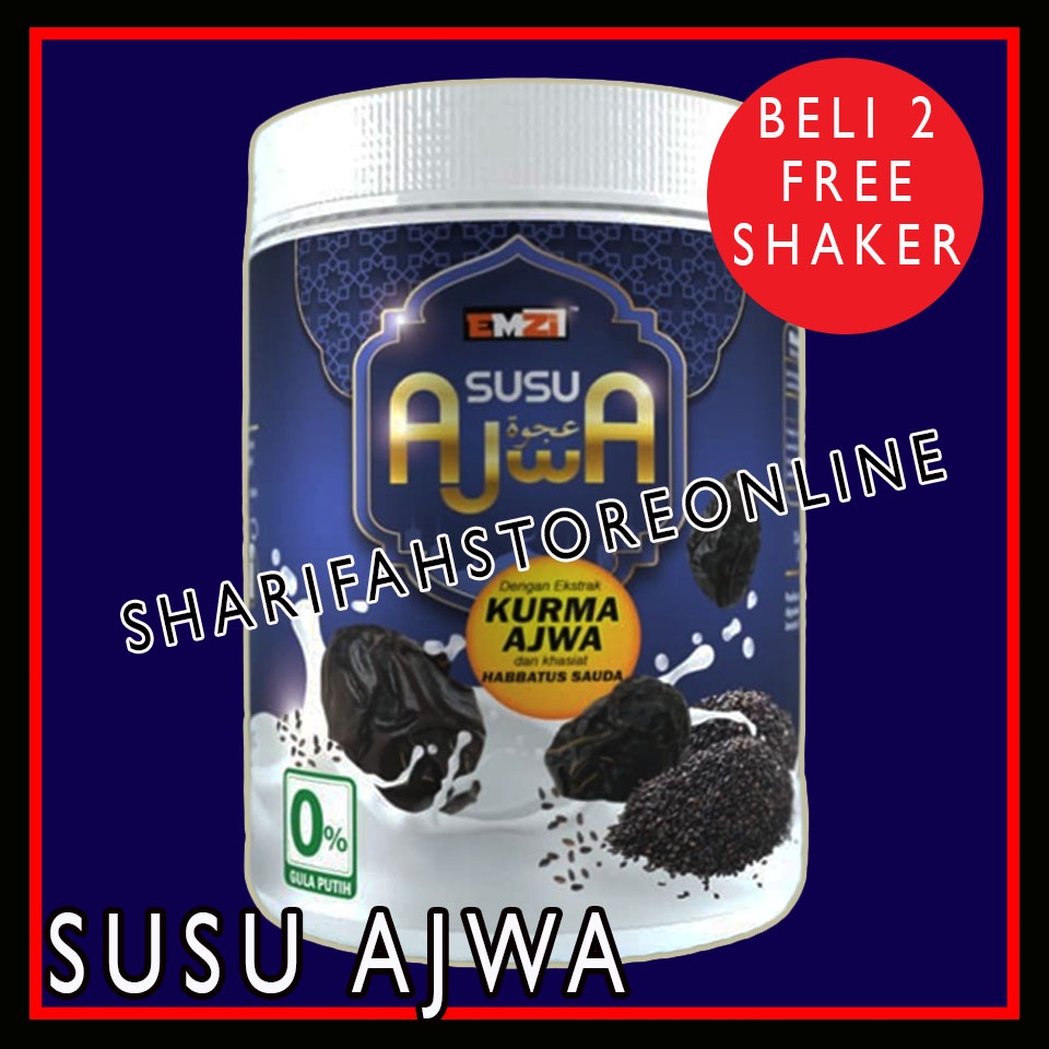 SUSU AJWA EMZI (SUSU KURMA AJWA) ORIGINAL HQ + SUSU SACHA INCHI BY EMZI ...
