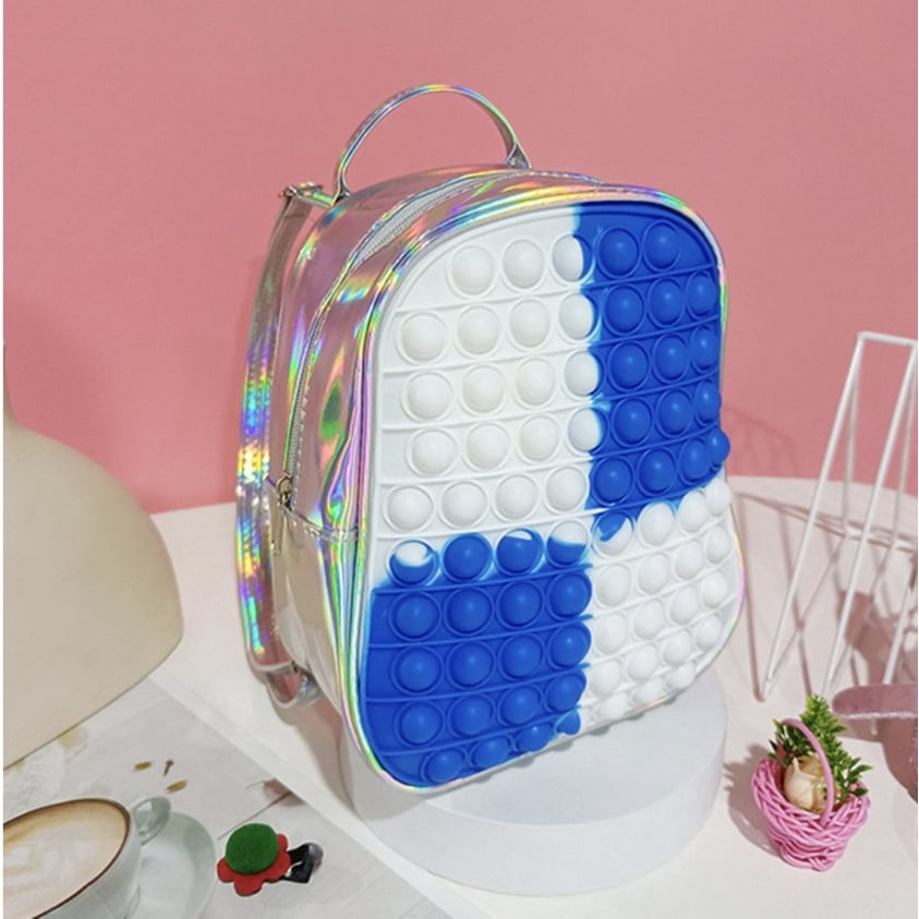 Nursery / Kindergarten Tuition casual School Bag Backpack Pop it popit ...