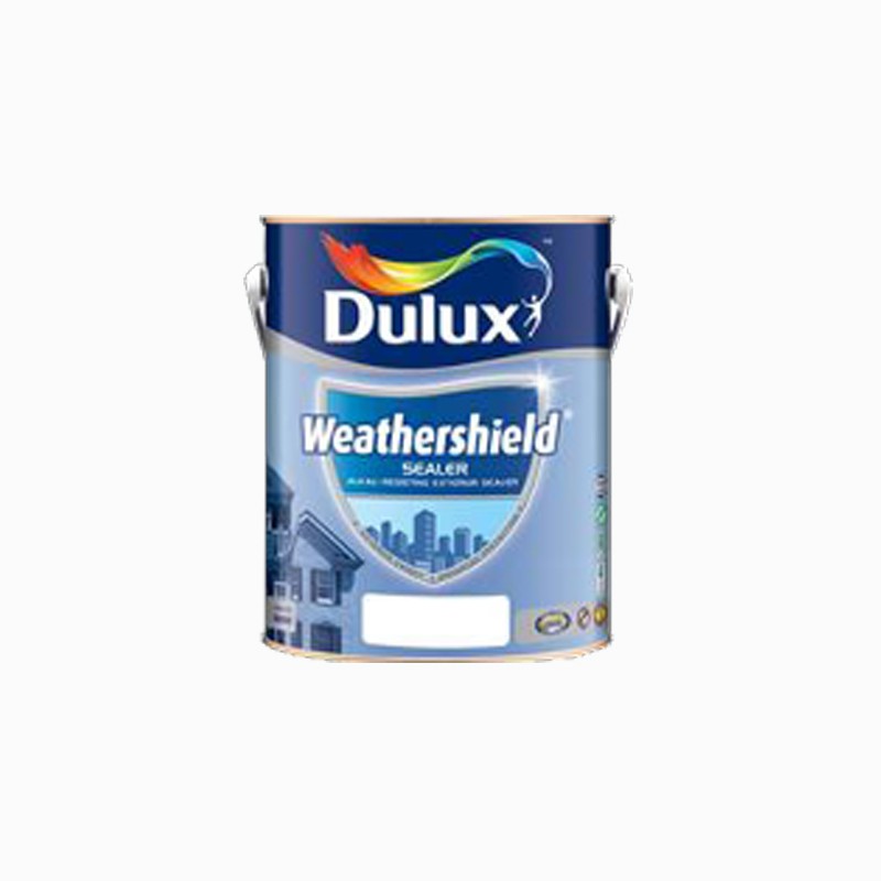 5L ICI DULUX Weathershield Exterior Wall Paint 7 Years Protection ...