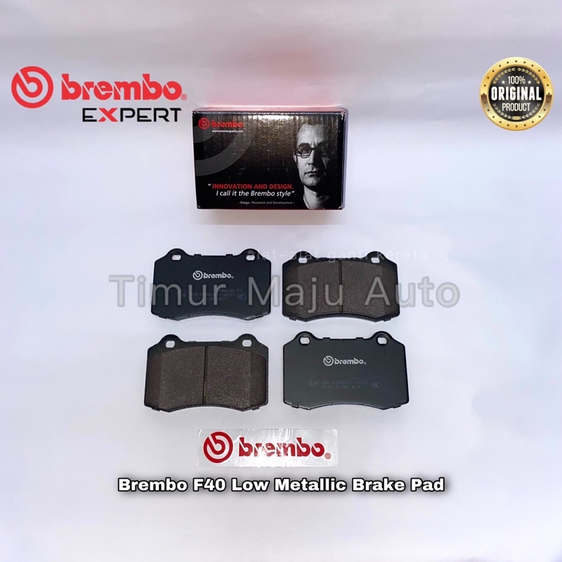 Brembo F40 4 Pot Brake Caliper Brake Pad (Made And Import From Italy) | Shopee Malaysia