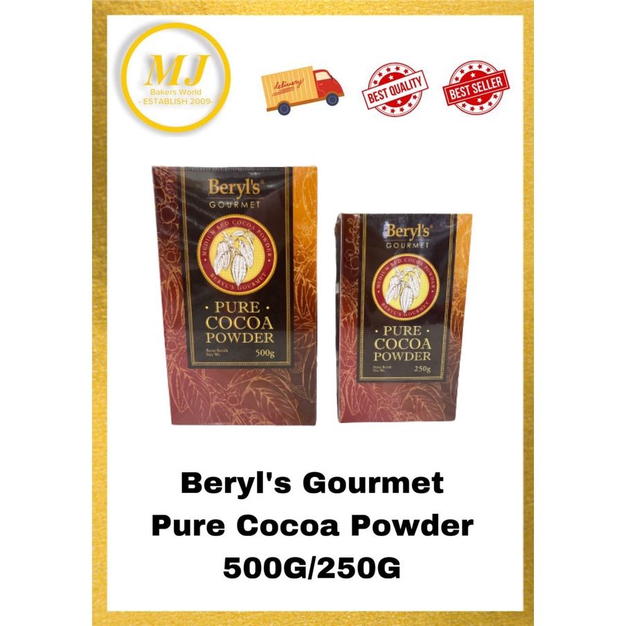 BERYL'S GOURMET PURE COCOA POWDER | Shopee Malaysia