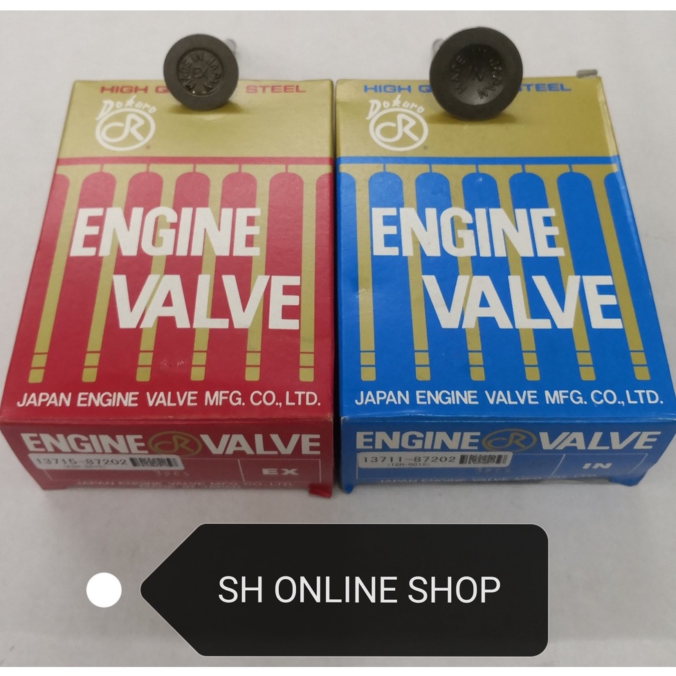 Engine Valve (Dokuro Japan) for Perodua Kancil 850 (Exhaust & Intake ...