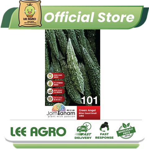 JT101 PERIA KATAK KECIL BENIH SAYUR BUAH (10 SEEDS)/ GOURD BITTER SMALL ...
