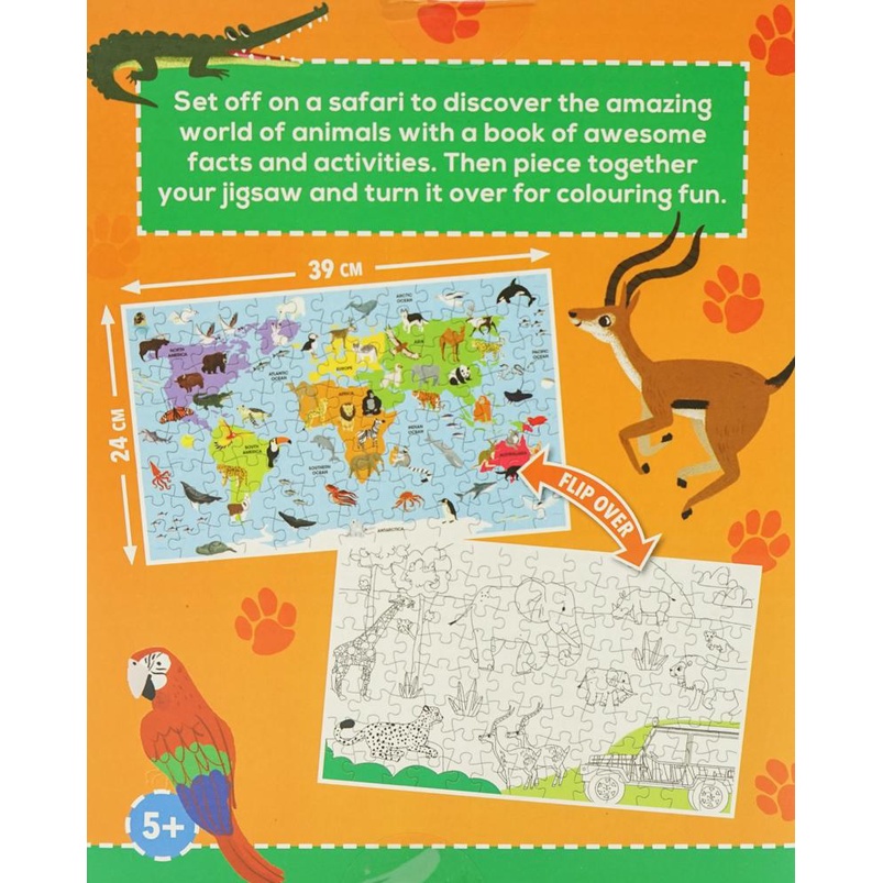 (BBW) Factivity: Animal World 2-In-1 Jigsaw Pack (ISBN:9781785710902 ...