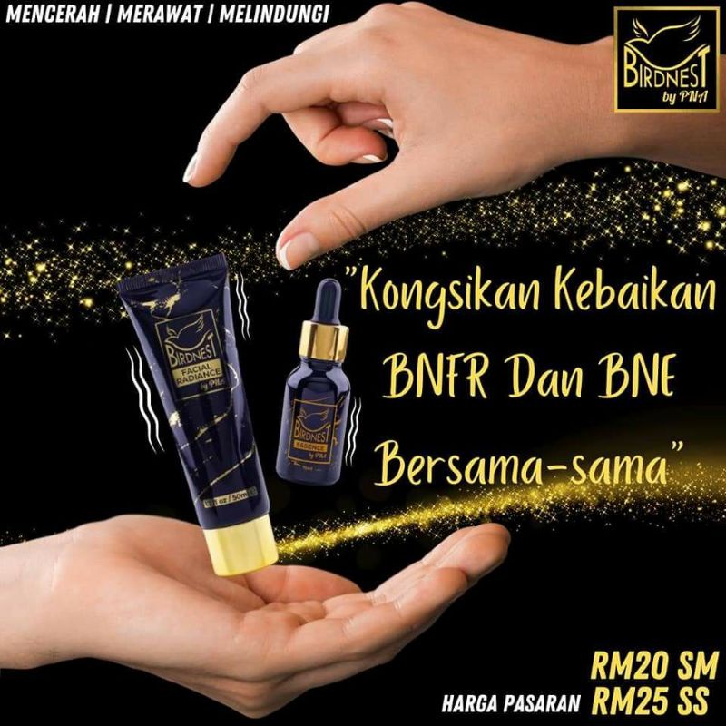 aet combo 2in1 SERUM BIRDNEST ESSENCE 💯👍💯 original by HQ...boleh( scan ...