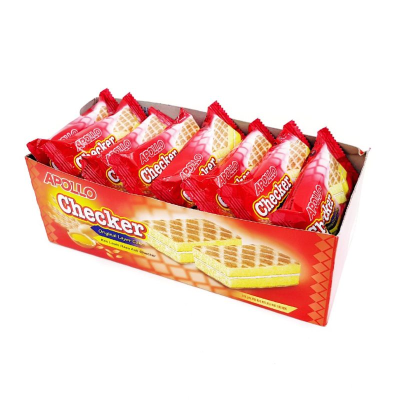24pcs x 18g Apollo Layer Cake / Checker /Twins Assorted Flavor / Apollo ...