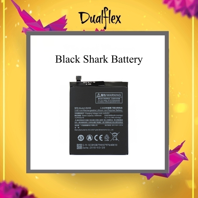 (Ready Stock!) Original BlackShark 1 2 2Pro Helo 3 3S 3Pro 4 4S 4Pro Battery | Shopee Malaysia