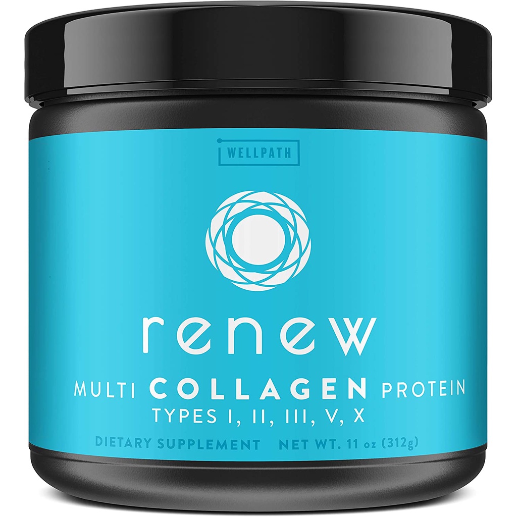 WellPath Renew Multi Collagen Protein Powder 11 oz - Hydrolyzed Grass ...