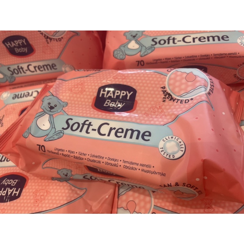 🔥 HAPPY BABY wet wipes 1 pack /Tisu Basah Bayi Happy Baby 1 pack 🔥 ...