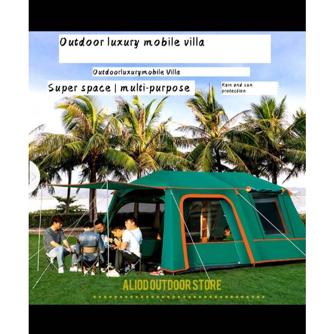 🔥HOT🔥 Camel tent 2022 Tent outdoor full automatic two-bedroom and one ...