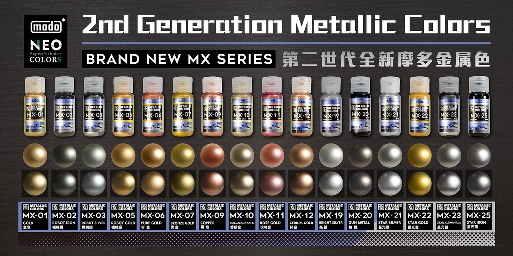 [modo modo Factory] NEO Bottle Second Generation Metallic MX-07 MX07 ...