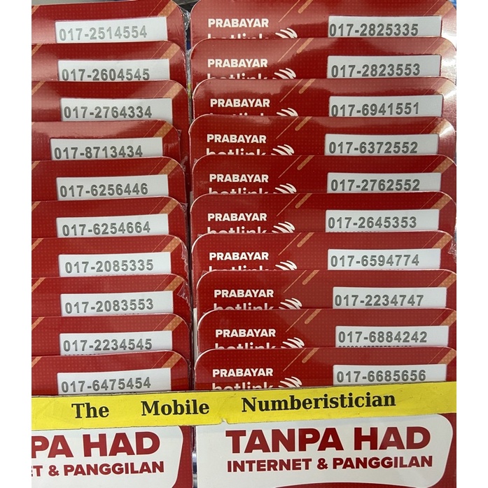 ️‍🔥 Nombor Cantik AbAb Vip Prepaid Maxis Hotlink Vvip Special Number ...