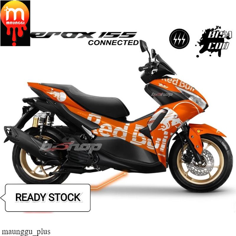 Decal sticker aerox new connected 155 full Striping body aerox 155 ...