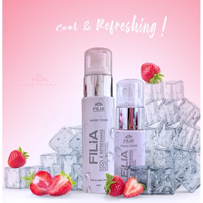 Magic Toner Filia Strawberri ( CLEAR STOCK ) | Shopee Malaysia