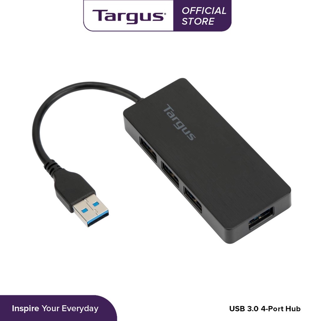 ACH124 - TARGUS HUB USB 3.0 4 PORT | Shopee Malaysia