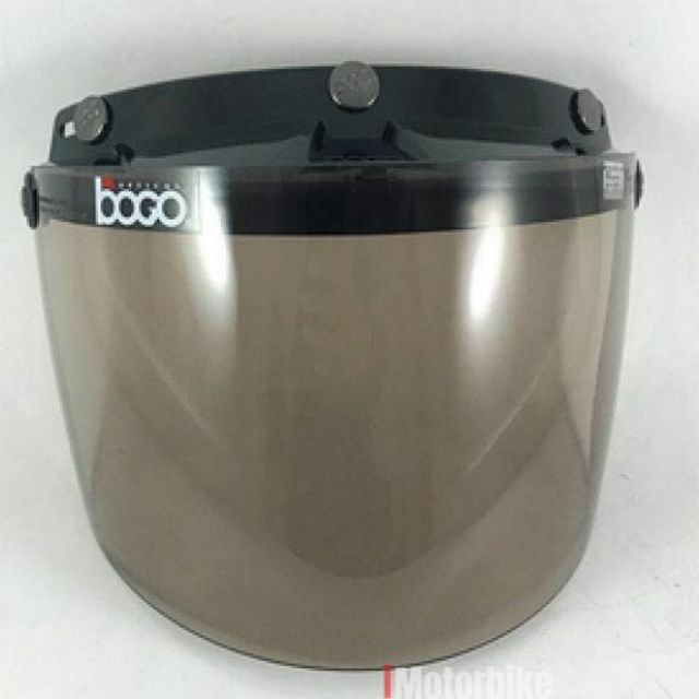 Bogo Visor 3 Button Smoke / Transparent / Half Blue / Half Yellow ...