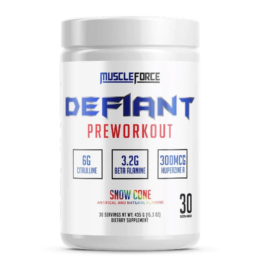 MuscleForce Defiant Pre-Workout (30 servings) (EXP June 2023) | Shopee ...