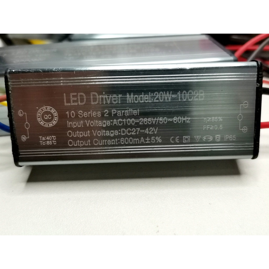 Waterproof LED Driver 10W 20W 30W 50W 70W Constant Current for LED ...