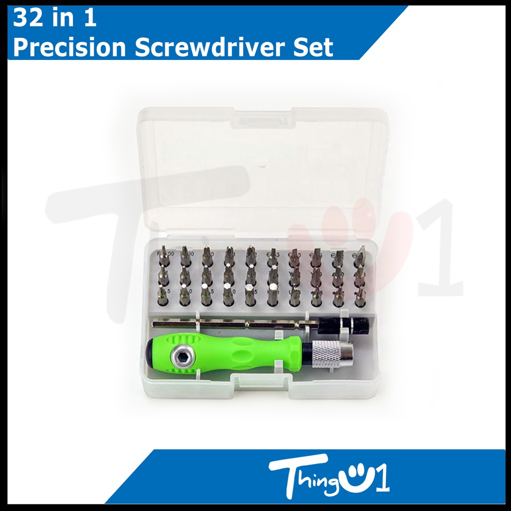 32 in 1 Precision screwdriver set torx tool mini magnet pemutar skrew ...
