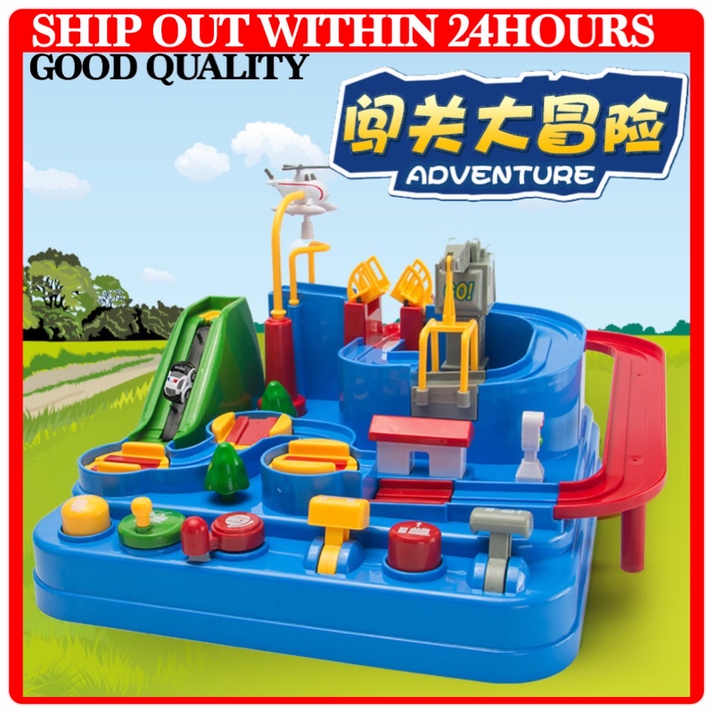 Car Adventure Game Manipulative Rescue Squad Adventure Railcar Model ...