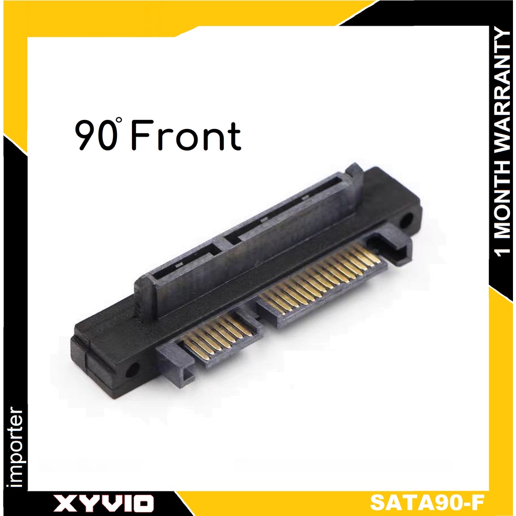 SATA Connector Extender Riser Hard Disk SSD Interface Adapter 90 Degree ...