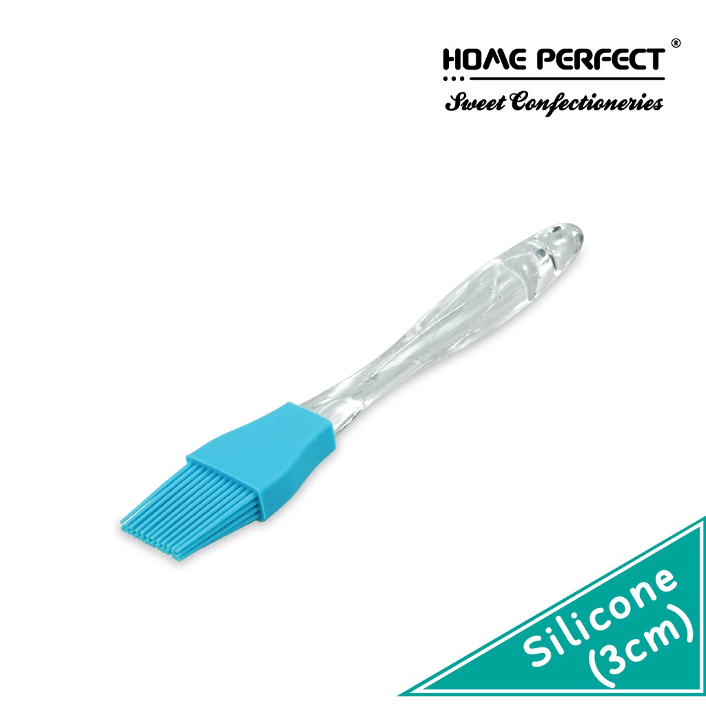 HOME PERFECT Silicone Brush, BBQ Grill Baking Butter Pastry Brush ...