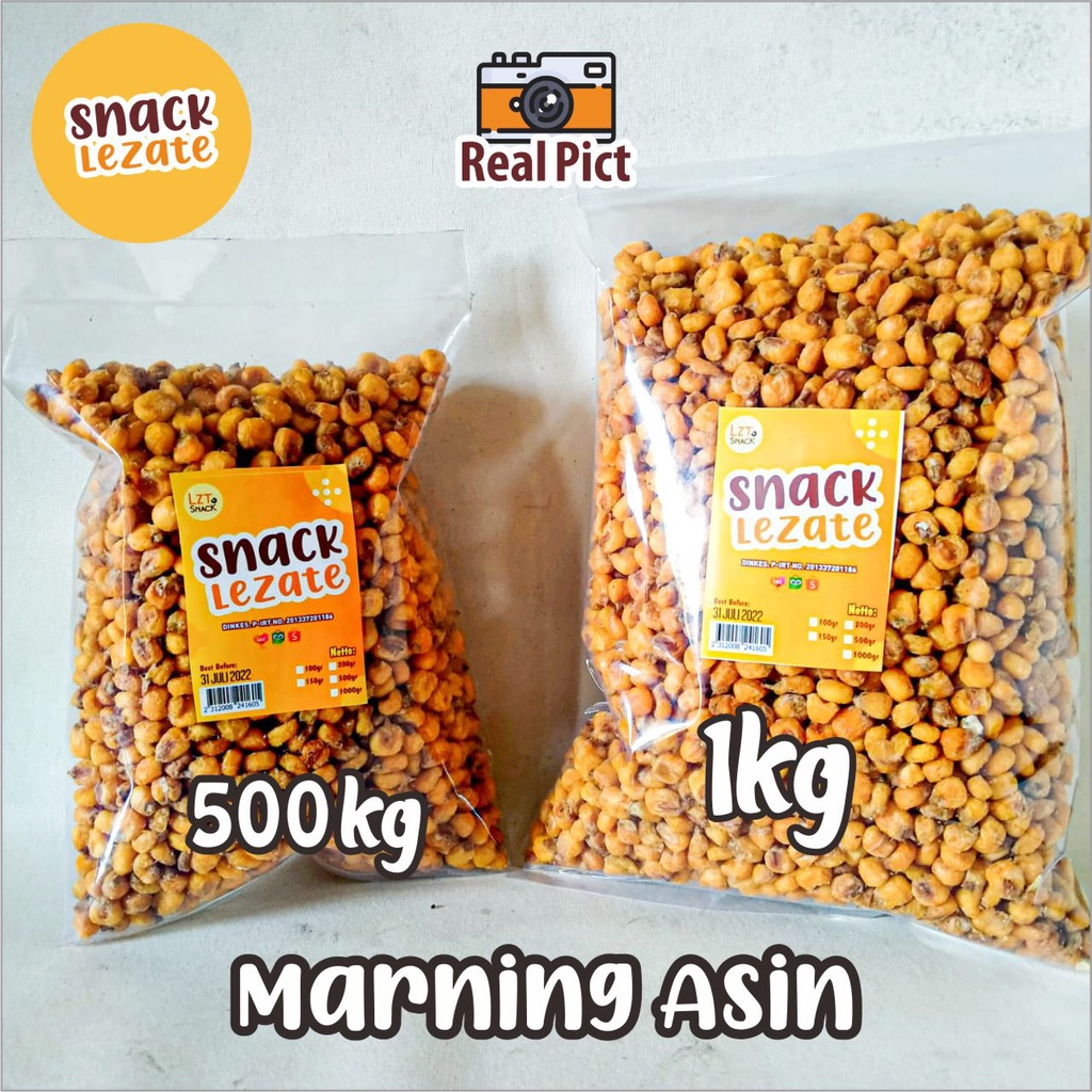 Delicious Snack - Marning Salted Corn 1KG Crispy Savory/Salted Marning ...