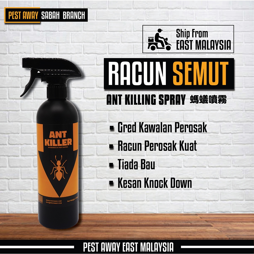 Ant Killer Spray 500ml/ Penyembur Semut Beracun 蚂蚁喷雾 (SHIP FROM SABAH ...