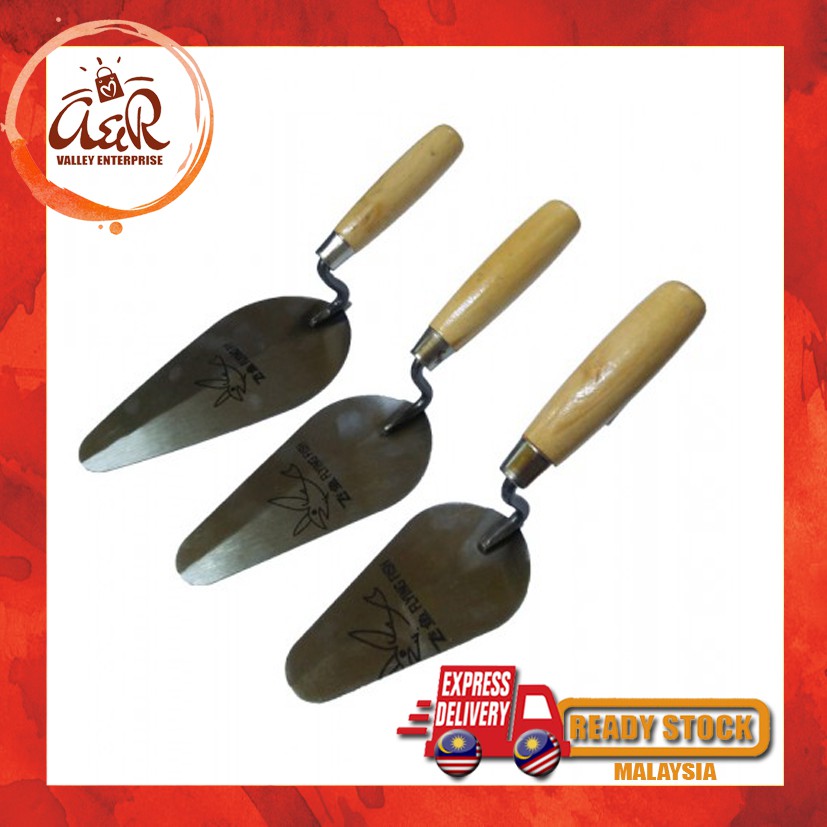 6"/7" Sudu Simen / Cement Bricklaying Trowel 🔥READY STOCK🔥 | Shopee ...