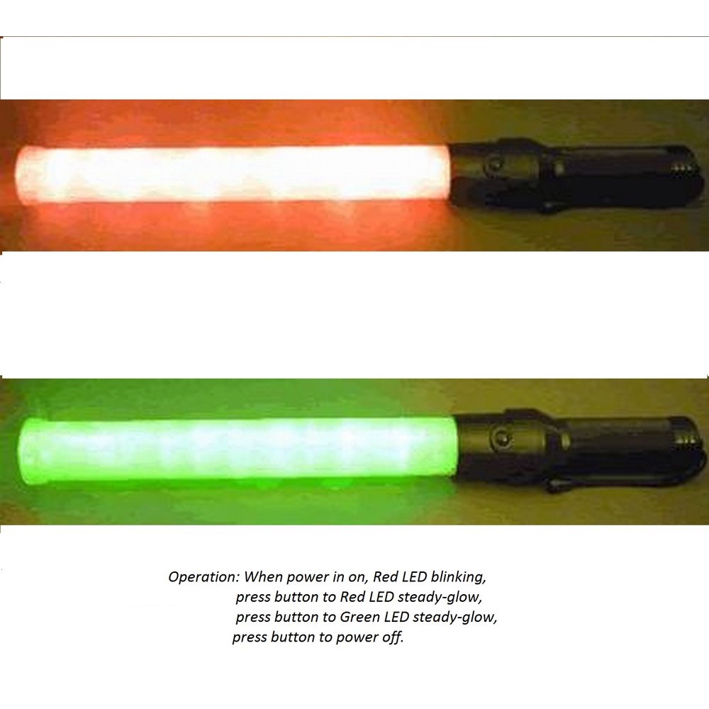 DO.SAFE Traffic Wand Led Light Safety Road Control Stick Signal Warning ...