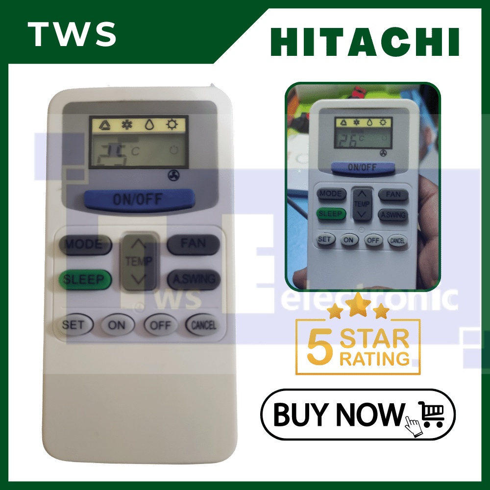 UNIVERSAL HITACHI AIR CONDITIONER REMOTE CONTROL|hitachi aircond remote ...