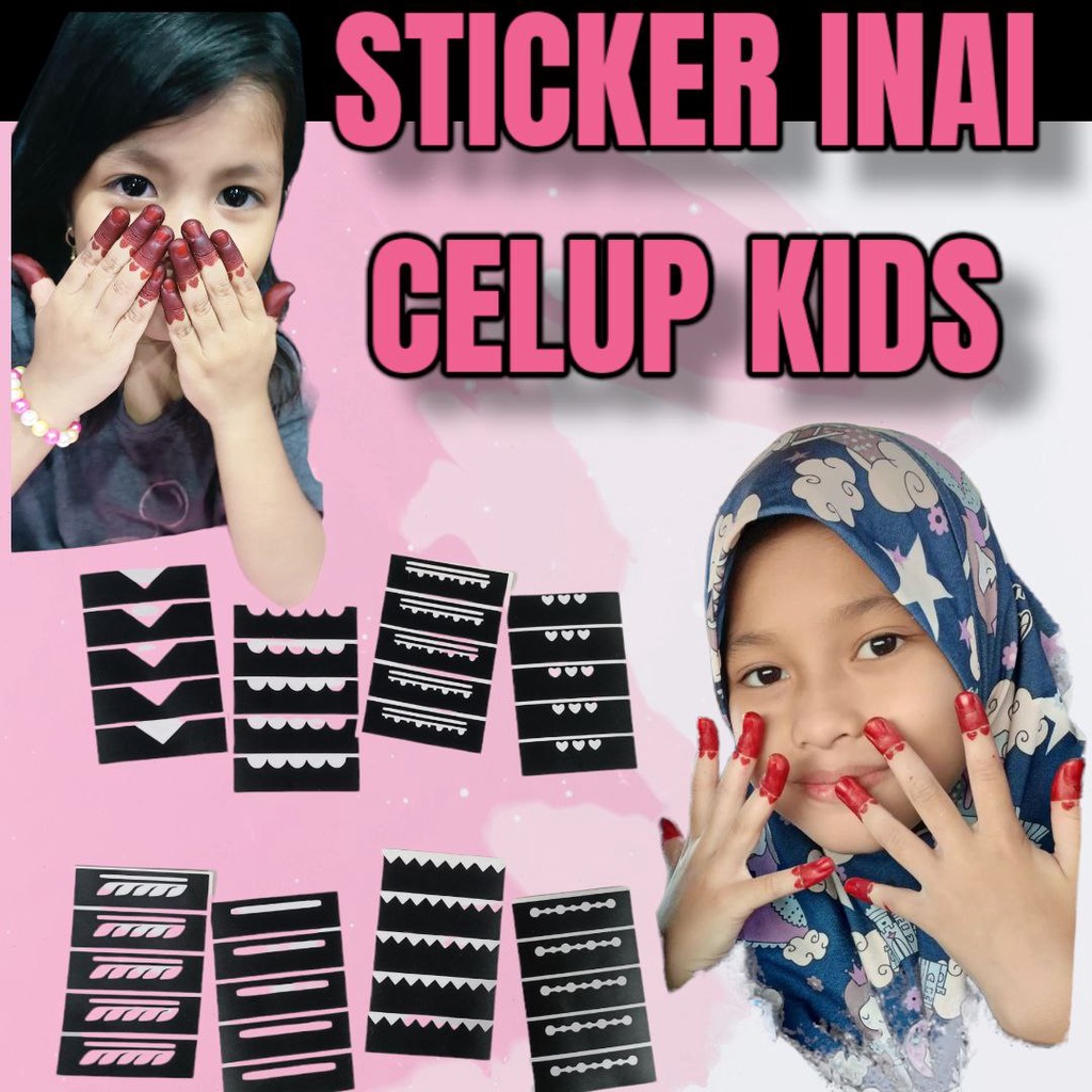 STICKER JARI BUDAK CK (JARI KIDS) | Shopee Malaysia