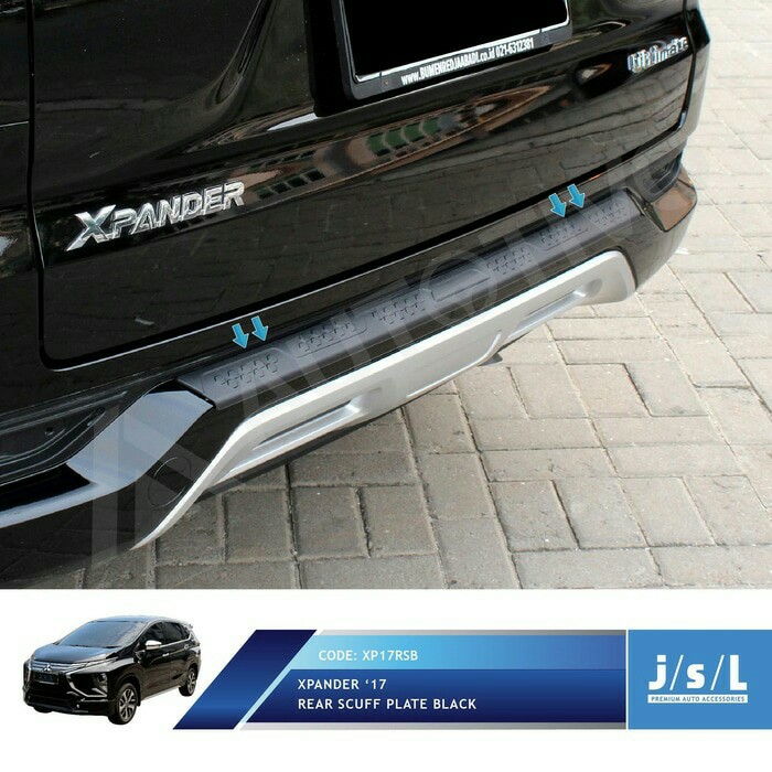 Xpander Rear SILLPLATE/MITSUBISHI XPANDER SILL PLATE | Shopee Malaysia