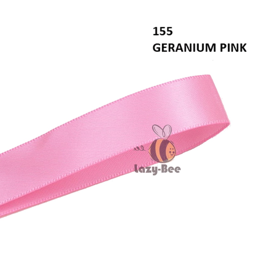 RED PINK MERAH 5 Meter 2.5cm 3.8cm 5cm Premium Quality Double Faced ...