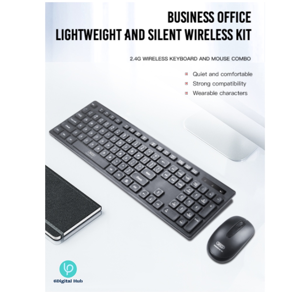 XO KB02 WIRELESS KEYBOARD AND MOUSE SET | Shopee Malaysia