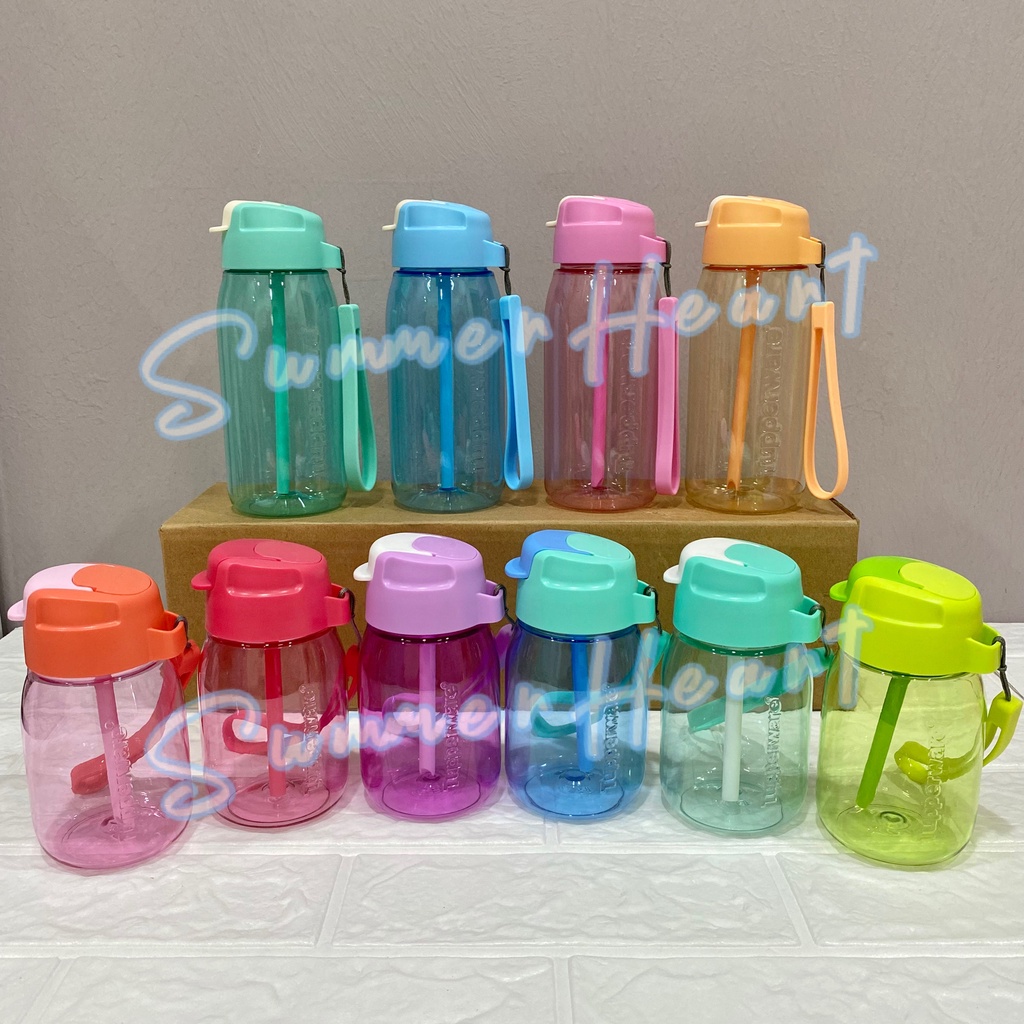Tupperware Cute2go with Straw (1)350ml / H2GO (1)550ml / Bottle Brush(1) | Shopee Malaysia