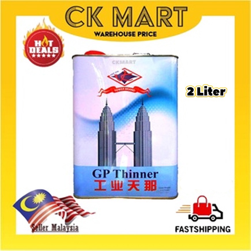 2 LITER THINNER /2L PAINTING GP THINNER | Shopee Malaysia