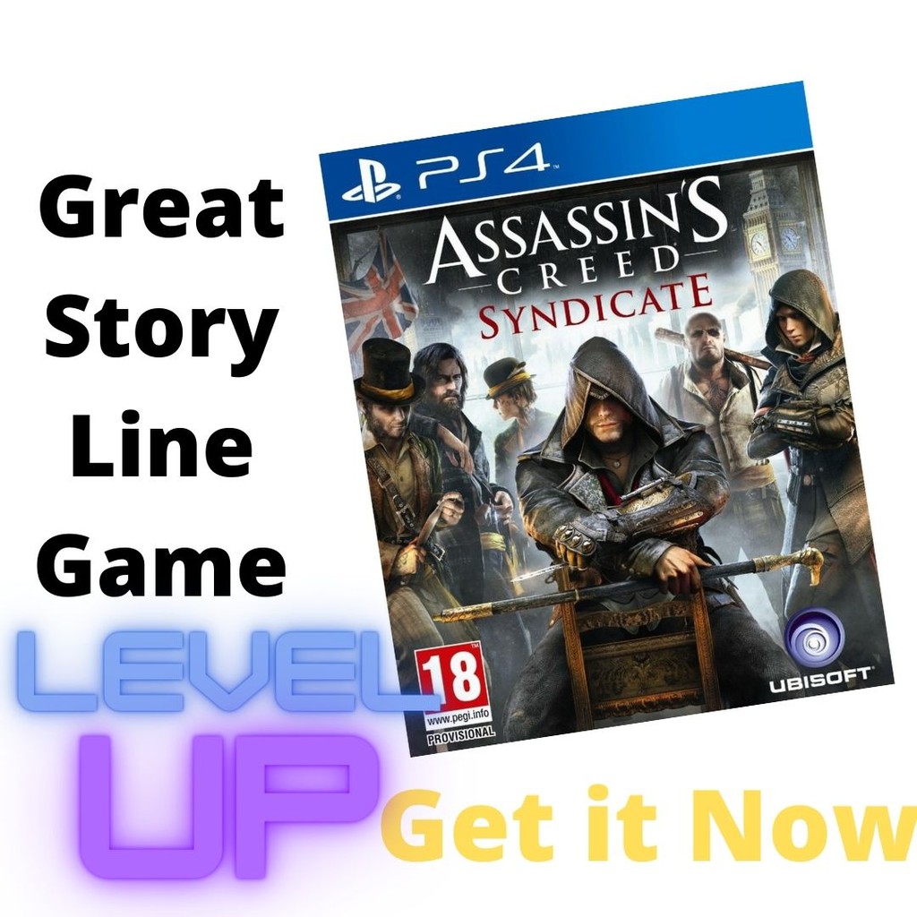(Ready Stock) PS4 Assassin's Creed Syndicate (Physical Disc) | Shopee ...