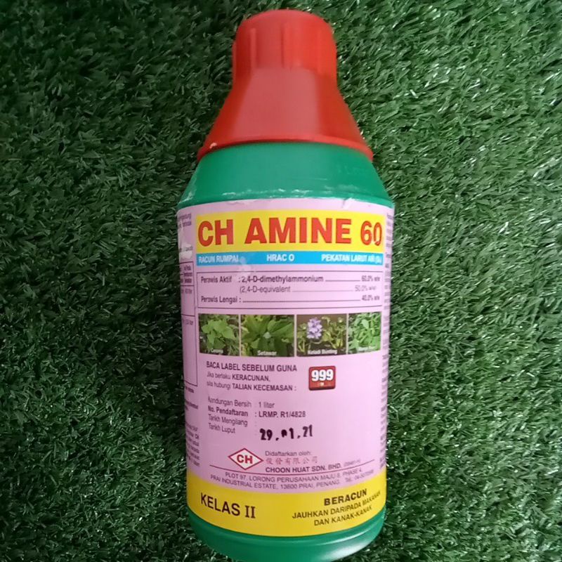 CH amine 60 racun rumput dalam bendang 1 liter | Shopee Malaysia
