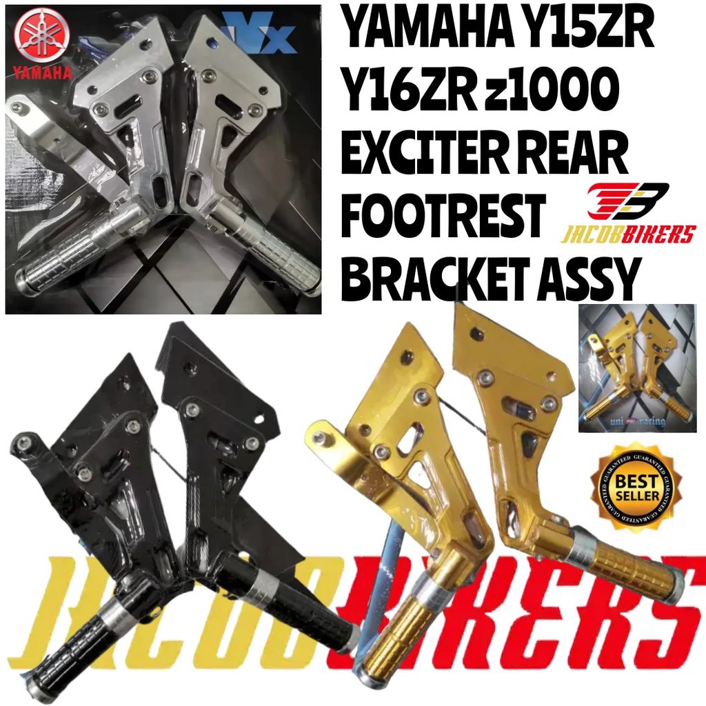 YAMAHA Y15ZR Y16ZR z1000 EXCITER REAR FOOTREST BRACKET ASSY / FOOT REST ...