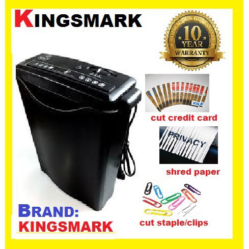 KINGSMARK Original Paper Shredder Strong Cutter Machine | Mesin ...