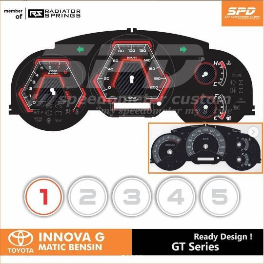 Panel Instrument Cluster Meter Dashboard Speedometer Custom Toyota ...