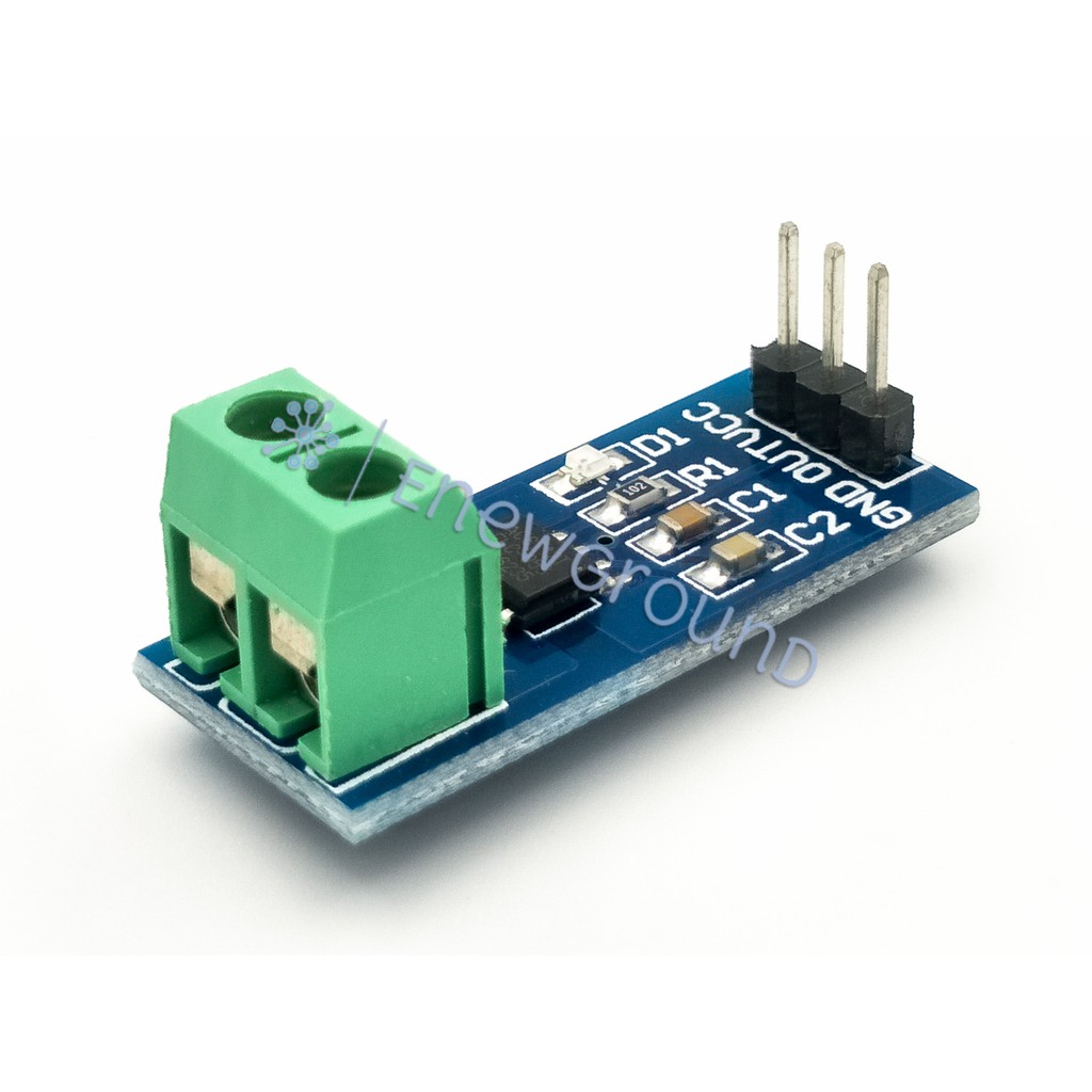Hall effect current sensor module (ACS712, 5A, 20A, 30A) | Shopee Malaysia